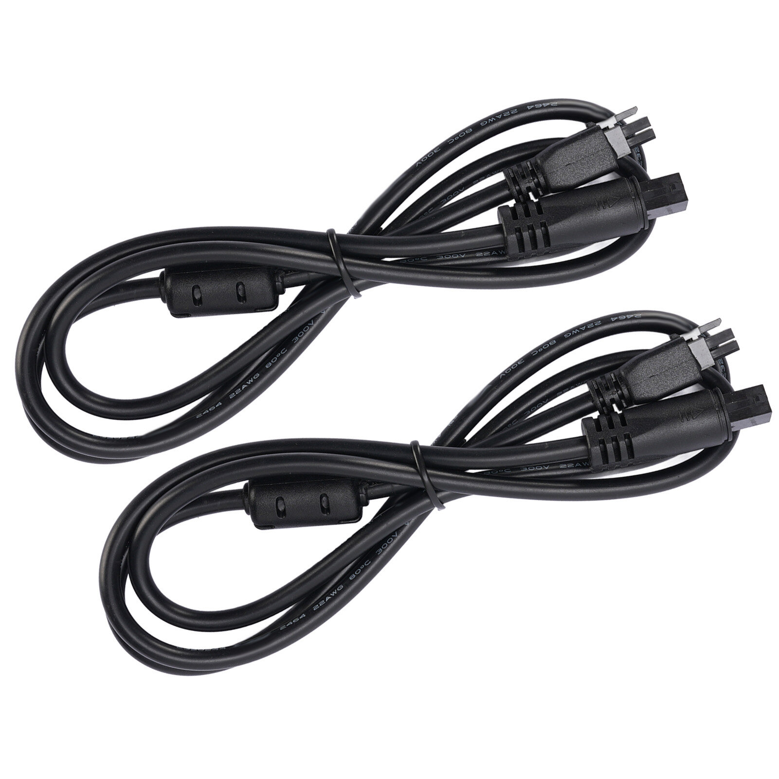 2 шт. 4-контактный кабель для удлинительного кабеля системы подачи AMS Lite с магнитным кольцевым фильтром для лабораторного 3D-принтера A1 A1 Mini