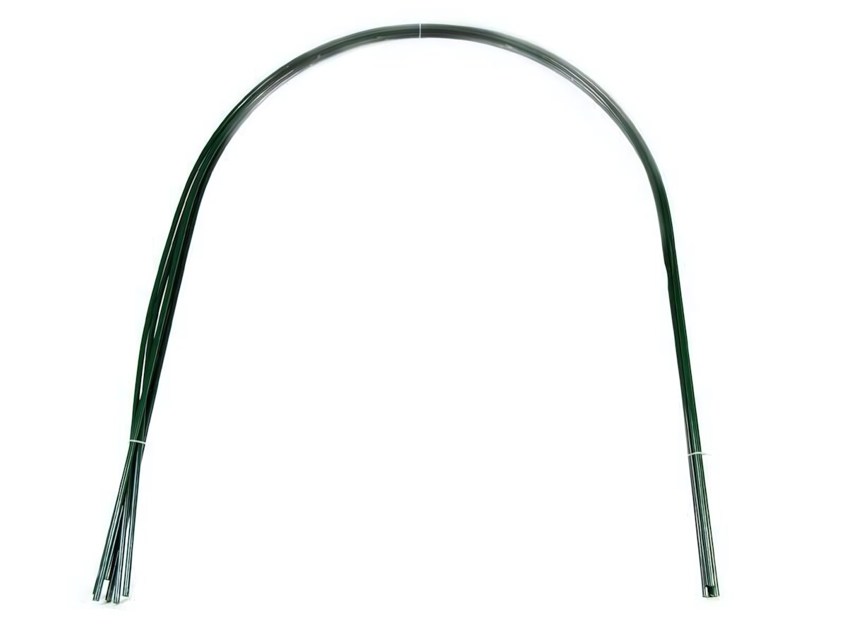 Дуга парниковая металлическая 3м, покрытие ПВХ, комплект 6 штук