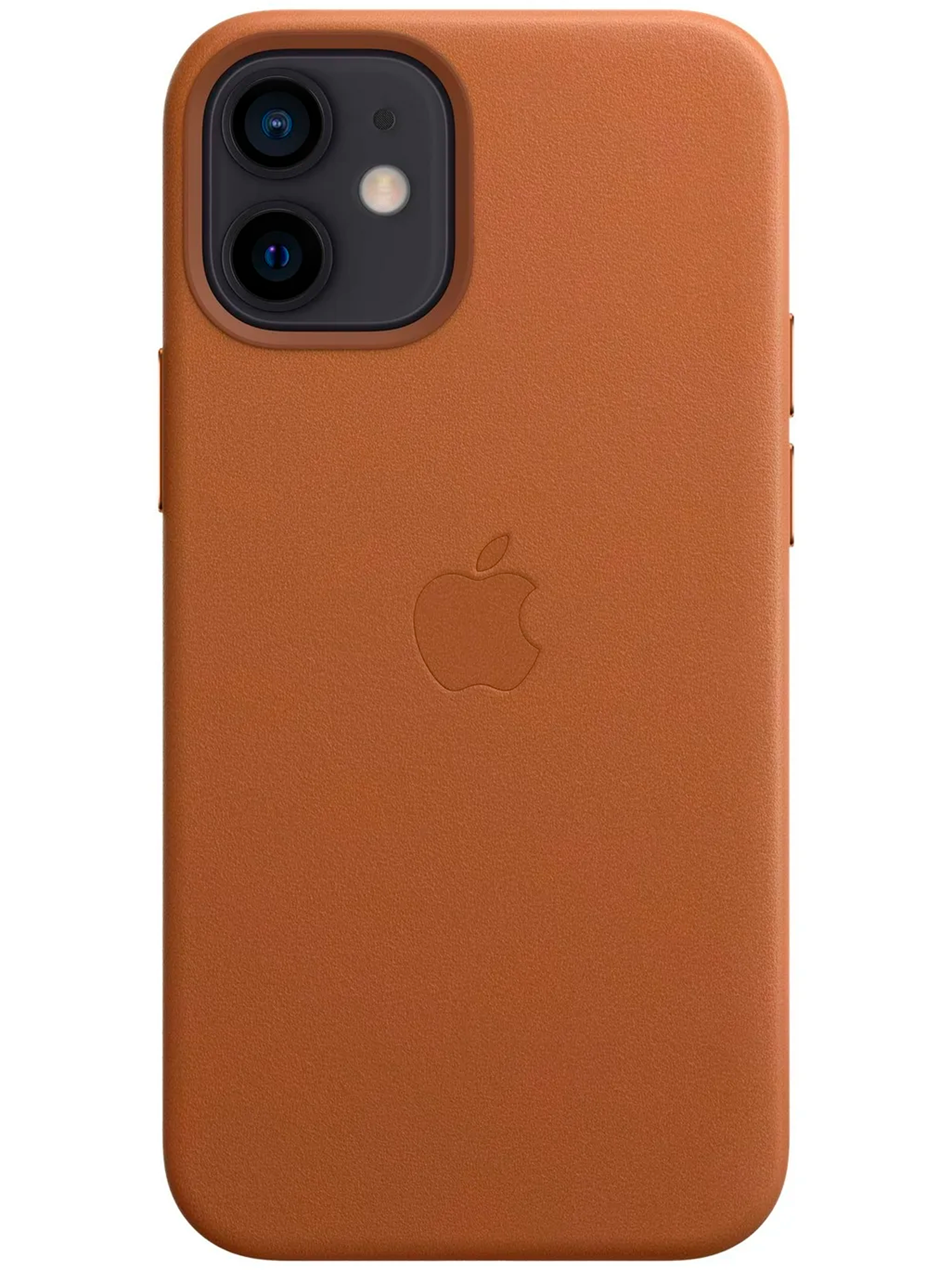 Чехол Apple iPhone 12 mini Leather Case with MagSafe Saddle Brown MHK93ZE/A