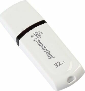 Флешка USB флеш карта (SB32GBPN-W) 32GB PAEAN WHITE