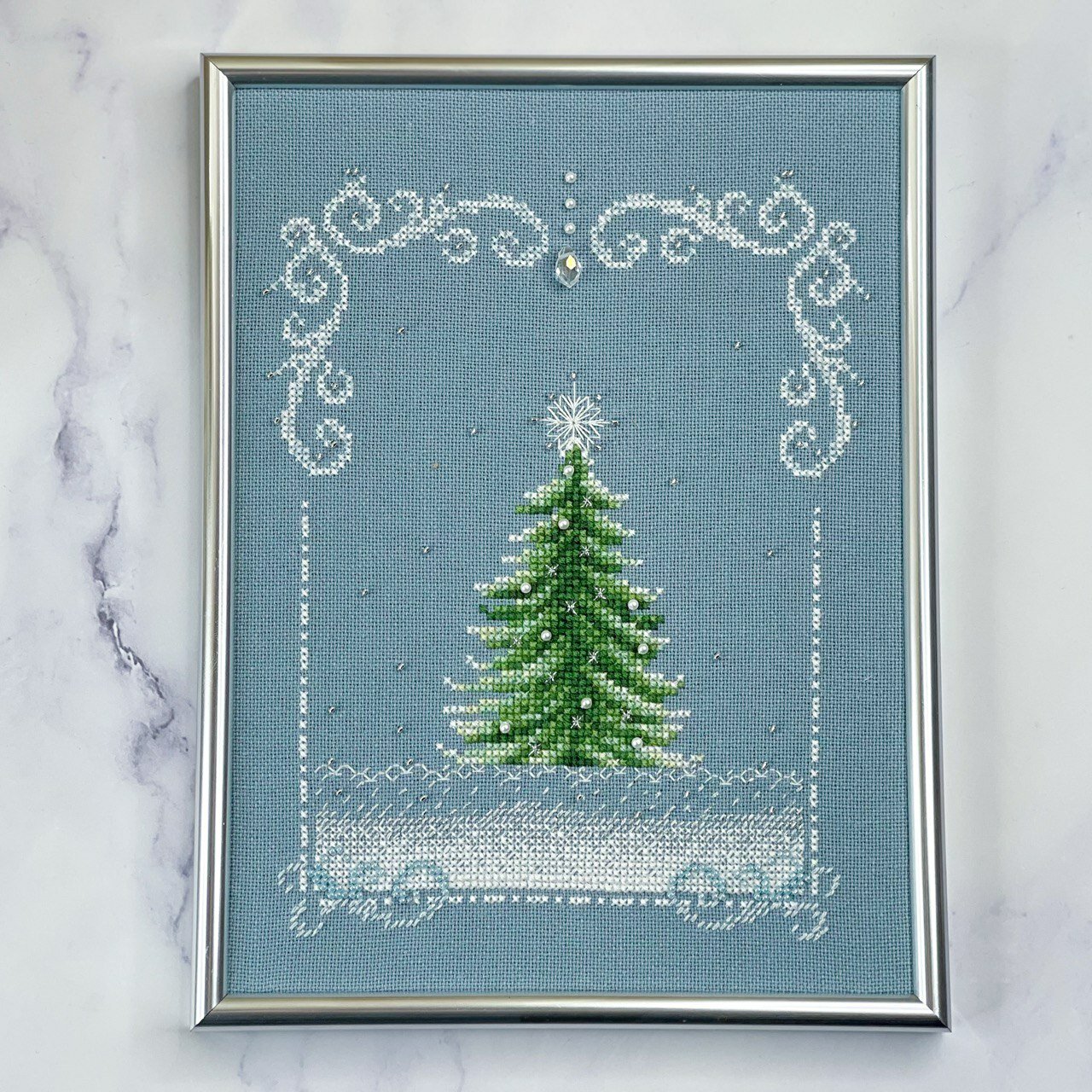 Набор для вышивания крестом "Зимняя душа"