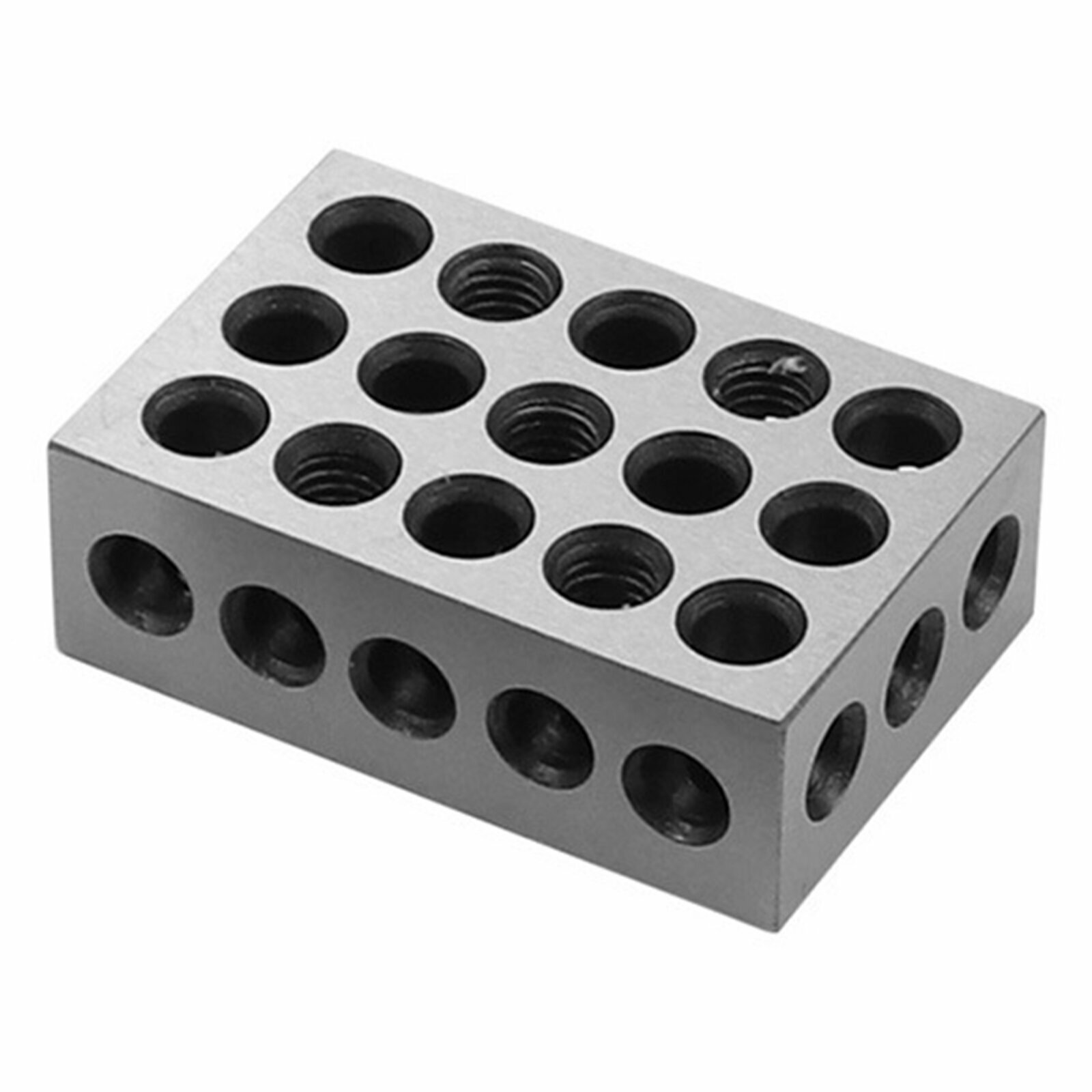 Ultra Precision Steel Block 23 Holes 0.0001" 0.0002" 0.0003" Milling Machine for Woodworker Machinist