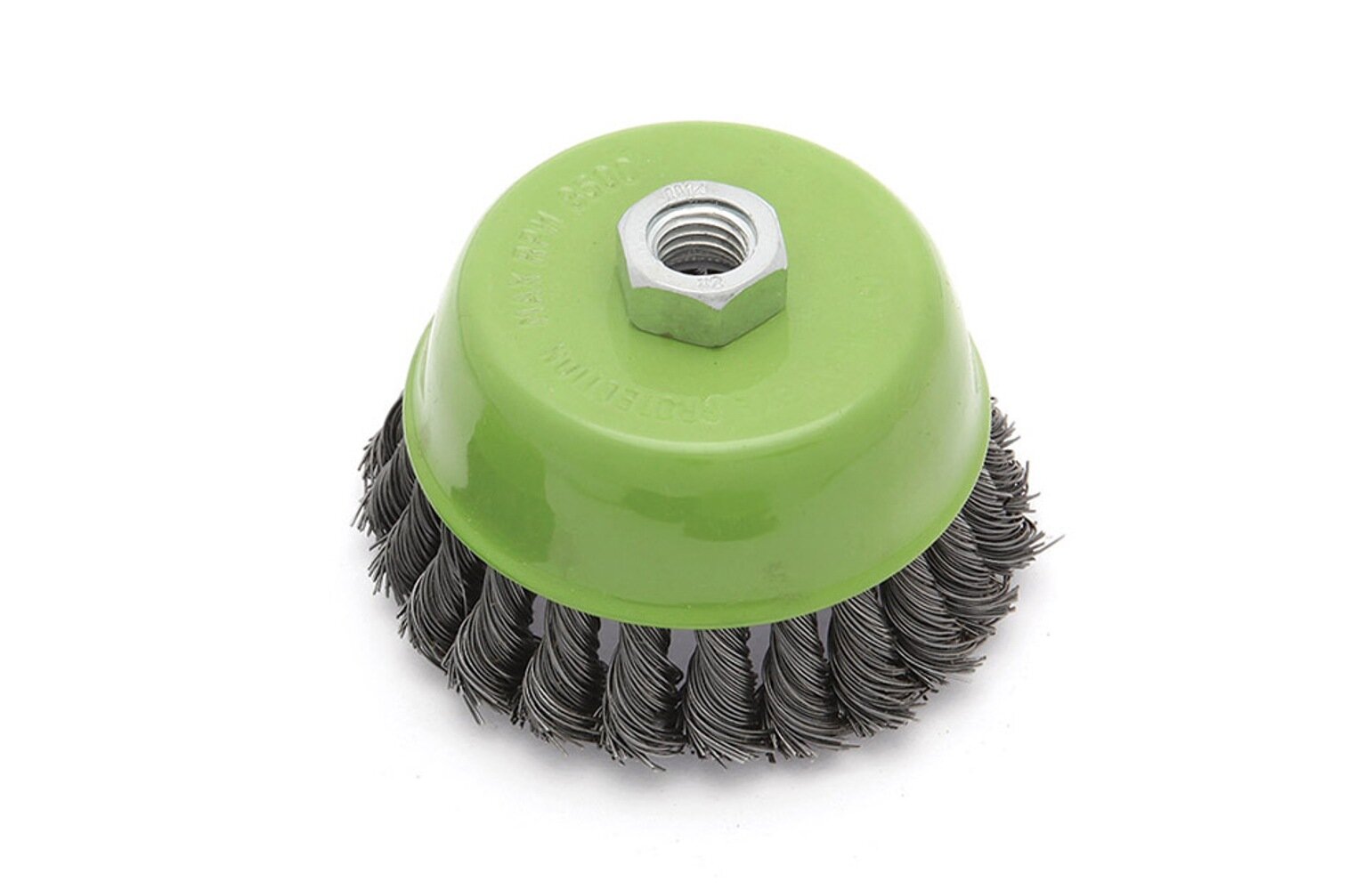 Щётка для УШМ Дело Техники кручёная чашка Ø100 мм, стальная проволока, 275500