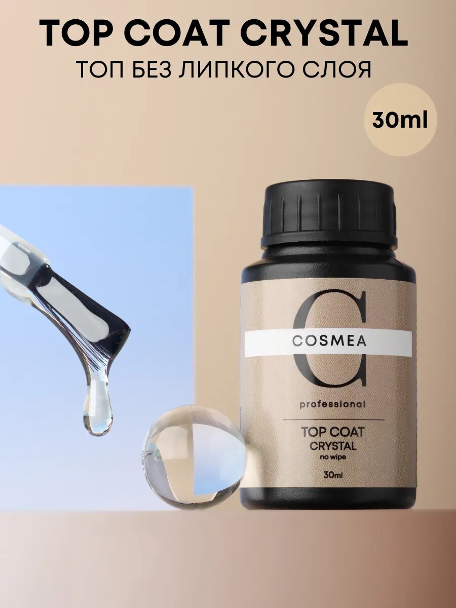 Топ для ногтей глянцевый без липкого слоя