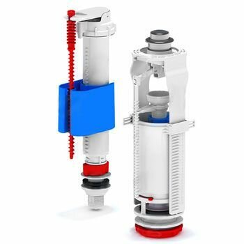 Арматура для унитаза нижний подвод АНИ WC8510C