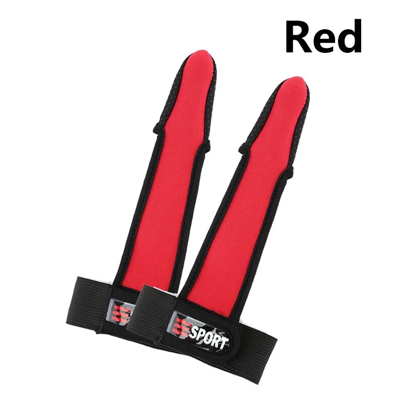 Рыболовные перчатки, защита для одного пальца Красный, 2pcs-Red