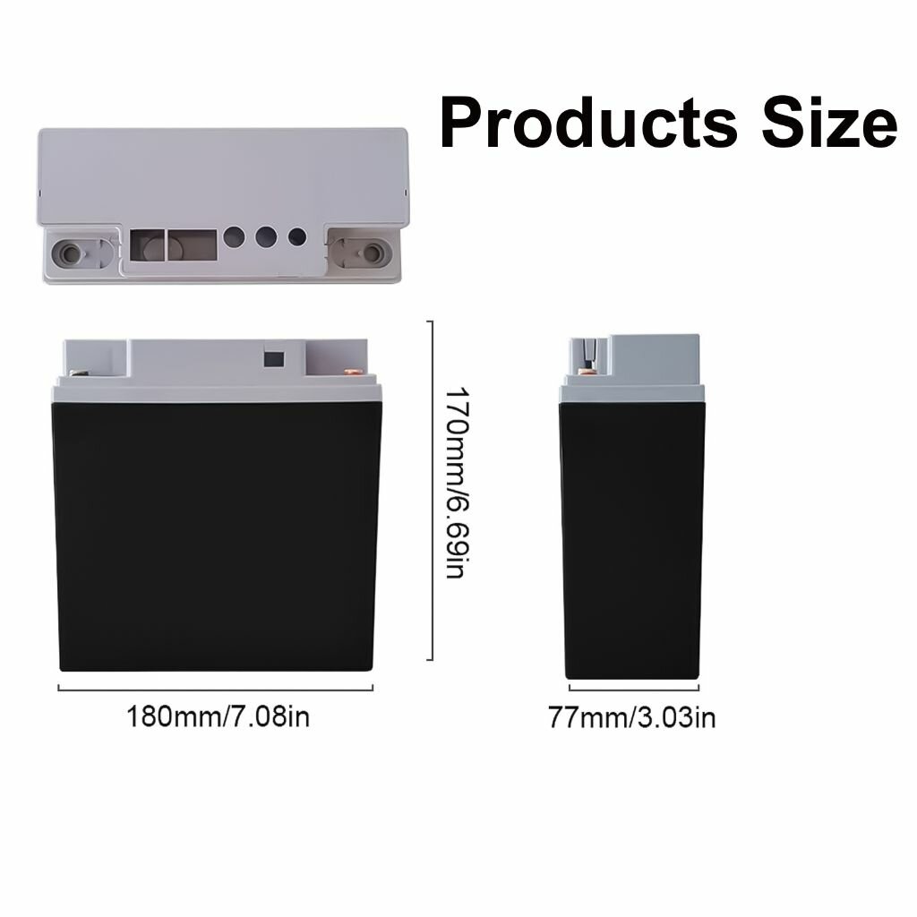 Чехол для зарядки аккумулятора, блок питания с 2 USB-выходами, 12 В, 17 А, сменная аккумуляторная батарея