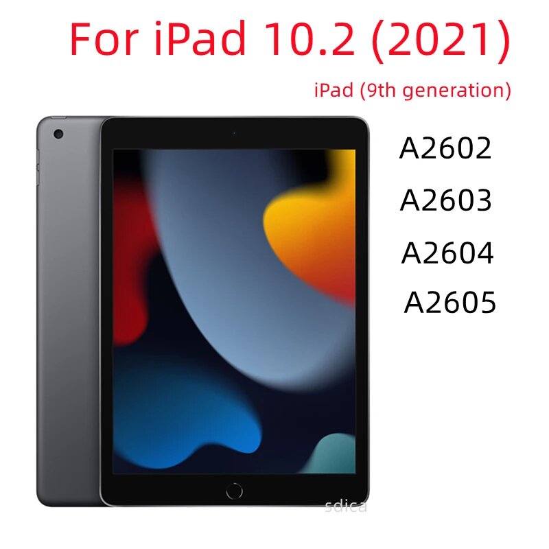 Защитная пленка из закаленного стекла sdica для iPad iPad 9 (10.2 2021)