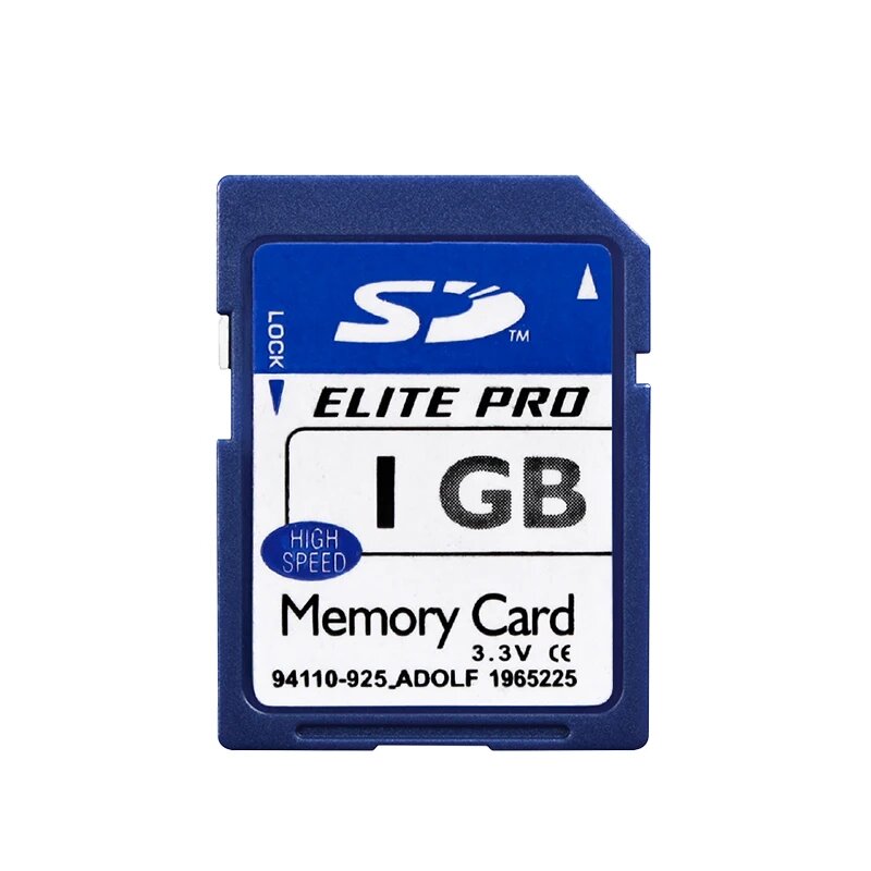 Оригинальная SD-карта Lemiwei Elite Pro High Speed 128 МБ 256 МБ 512 МБ 1 ГБ 2 ГБ синяя UHS-1 C10 Прочная карта памяти для тестирования настольных компьютеров
