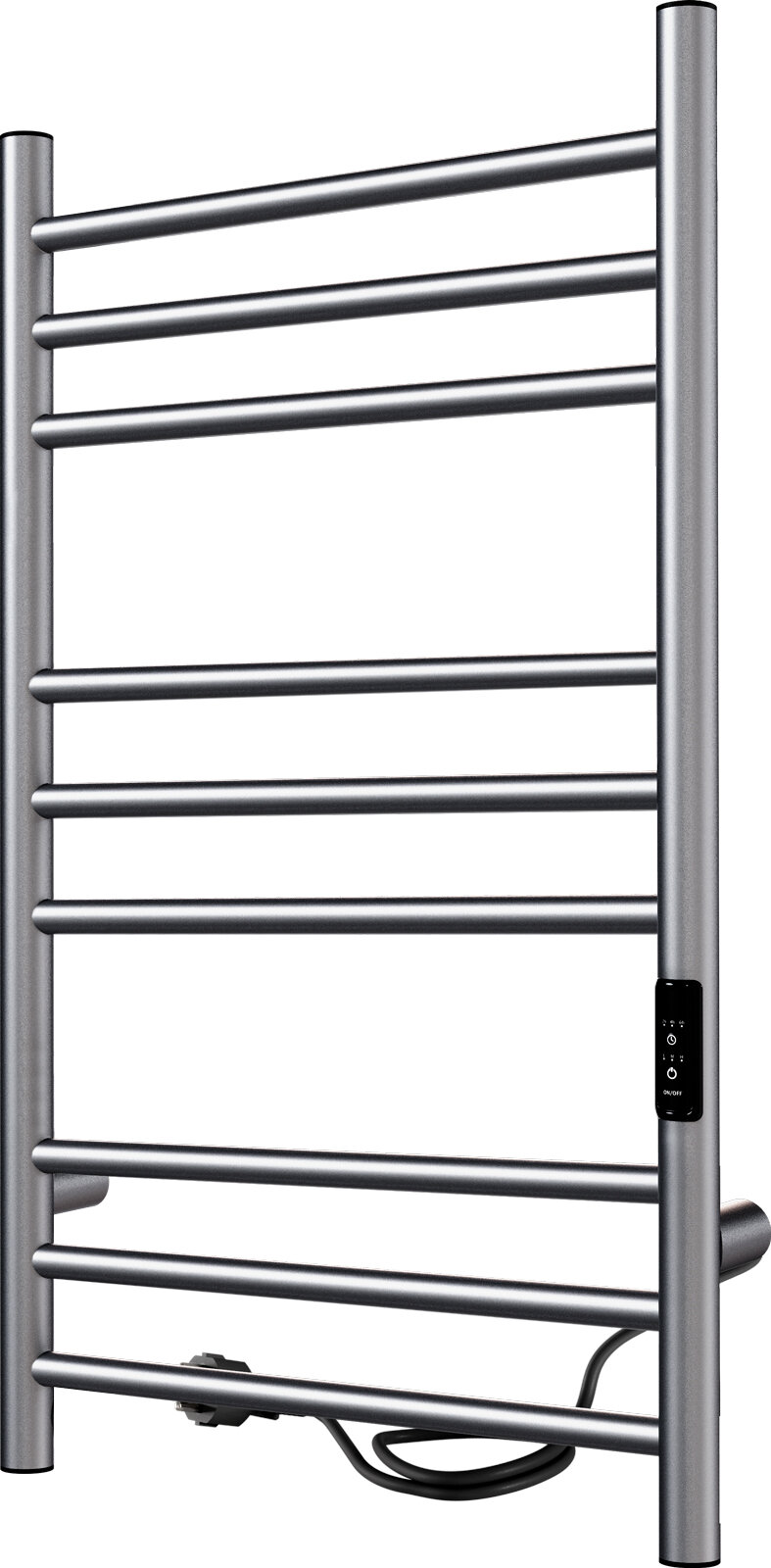 Электрический полотенцесушитель Indigo Line Trinity, без полки, Graphite Metallic (LСLTE80-40GFMRt)