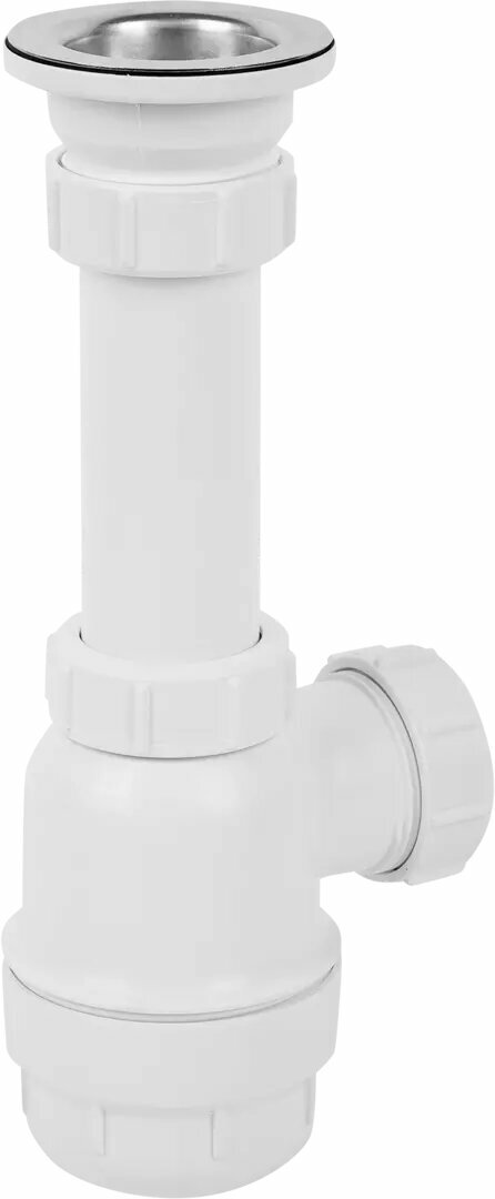 Сифон для мойки McAlpine с выпуском регулируемый по высоте 70 мм полипропилен MRSK2