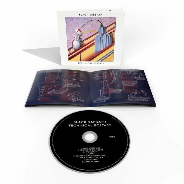 Фирменное издание Black Sabbath - Technical Ecstasy (2009 Remaster) CD Re-2025