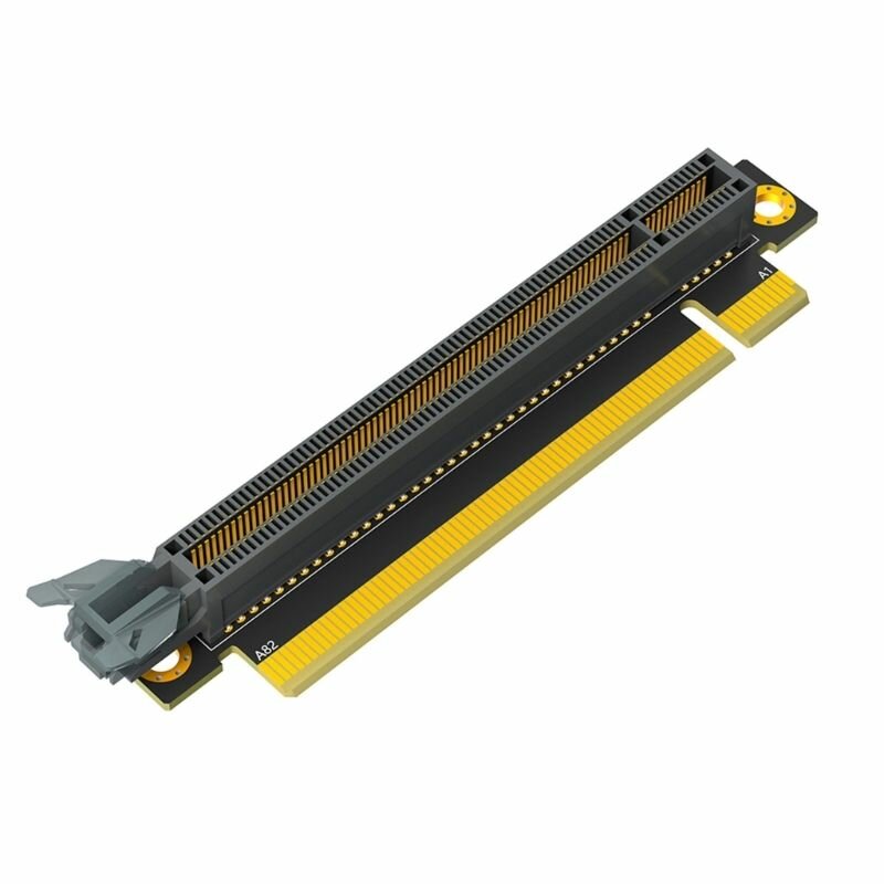 (1 шт.) Реверсивный угловой адаптер PCI-E x16 для корпусов 1U