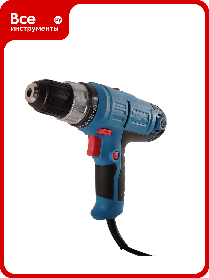 Дрель-шуруповерт Sturm SOFT TOUCH ID2145P