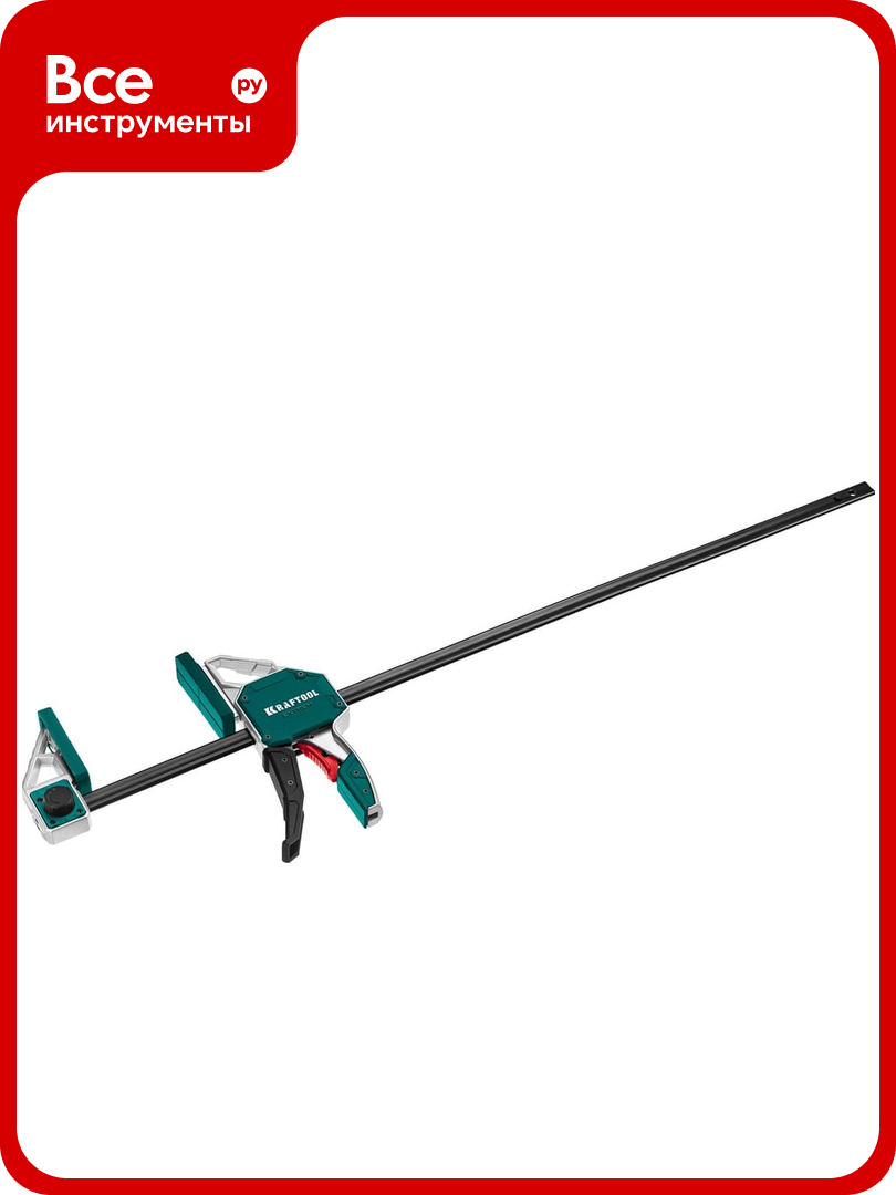 Струбцина KRAFTOOL Extrem пистолетная 900/95 32228-90, Облегченная усиленная конструкция