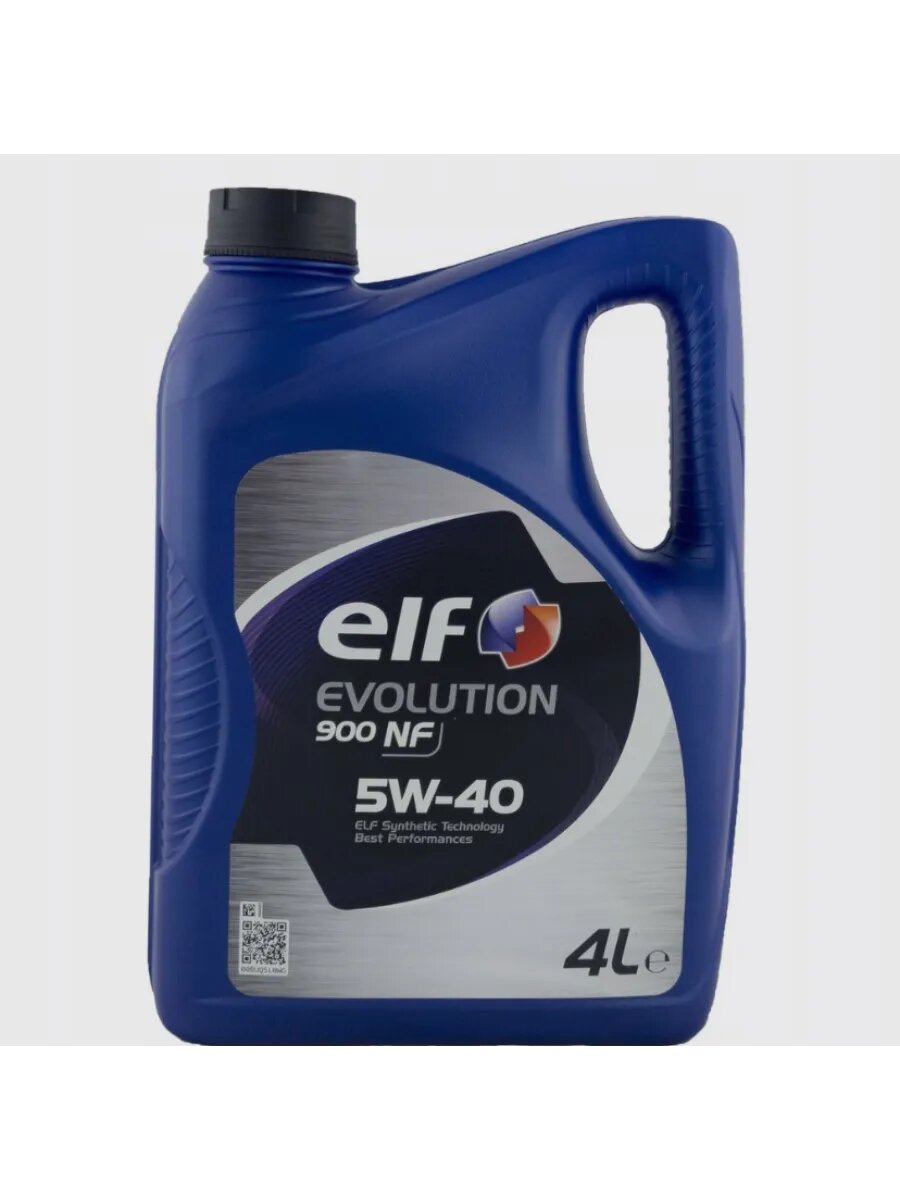 Моторное масло Elf Evolution 900 NF, 5W-40, синтетическое, 4л
