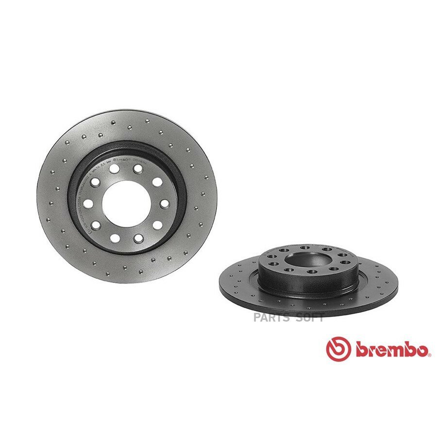 BREMBO 08.9460.4X диск тормозной ALFA ROMEO GIULIETTA (940_) 04/10-12/20 / ALFA ROMEO GIULIETTA Hatchback Van (940_) 0