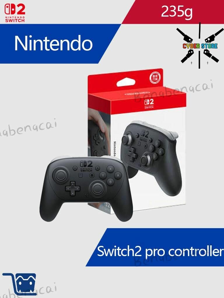 Кнопки для Nintendo Switch 2, PRO Controller F725, черный, 1 шт.