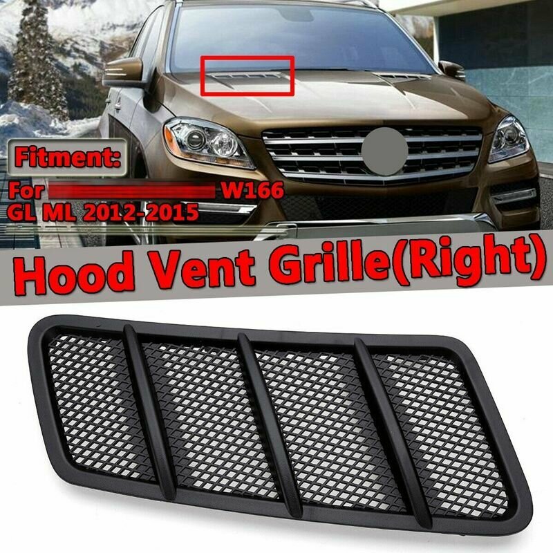 Крышка решетки вентиляционного отверстия правого капота MyPads для Mercedes-Benz W166 GL GL GL350 GL450 ML ML350 ML550 ML63 AMG 2012-2015