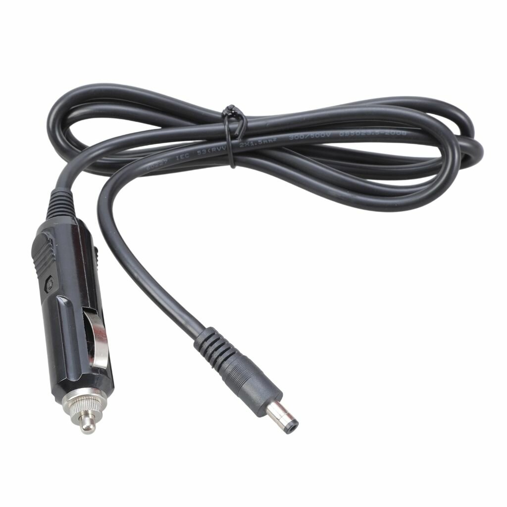 Автомобильный штекер 12V24V к зарядному кабелю 5,5x2,5 мм-1,5 метра