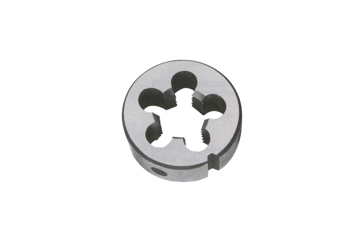 CNIC плашка дюймовая 5/8-11 BSW, 55г, 9ХС, 11 н/дюйм, dнар. 45мм, резьба Уитворта 39889