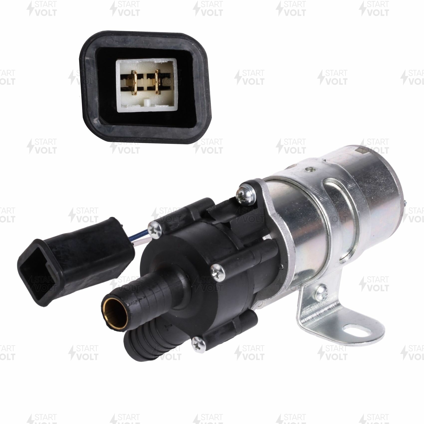 Насос отопителя ГАЗ-УАЗ дополнительный 16ММ. Стартвольт (для ПЖД-14ТС)