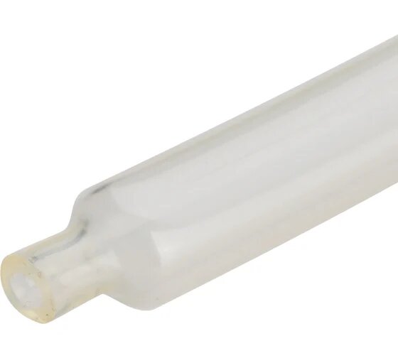 Трубка термоусадочная клеевая КВТ ТТК(3:1)-20/6 прозрачная 85066