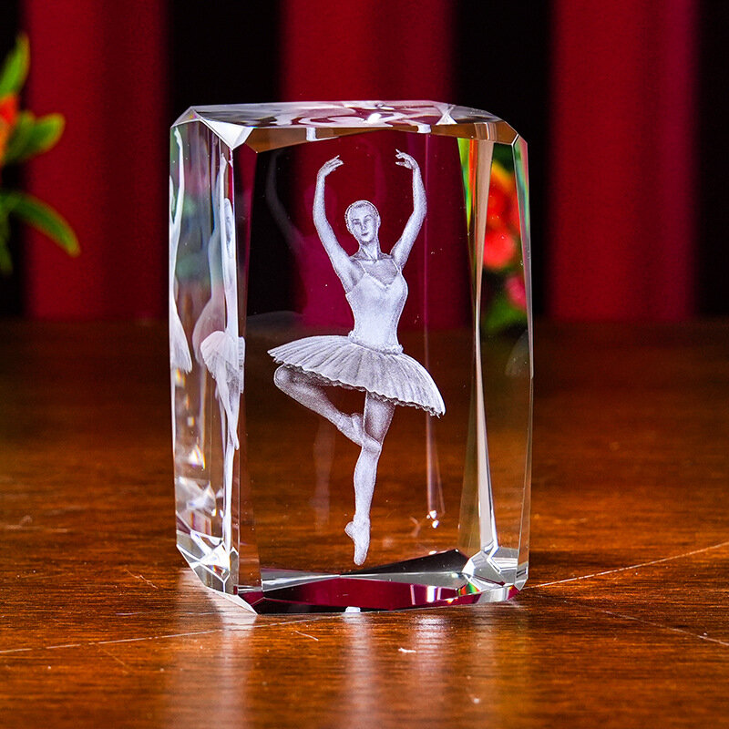 Внутренняя Скульптура Кристалла, 3D Серия Хрустальных Маятников Сувениров