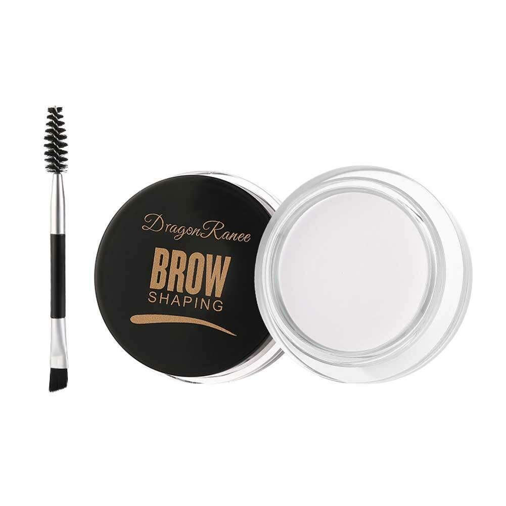 Гель - фиксатор для бровей прозрачный воск для укладки с кисточкой