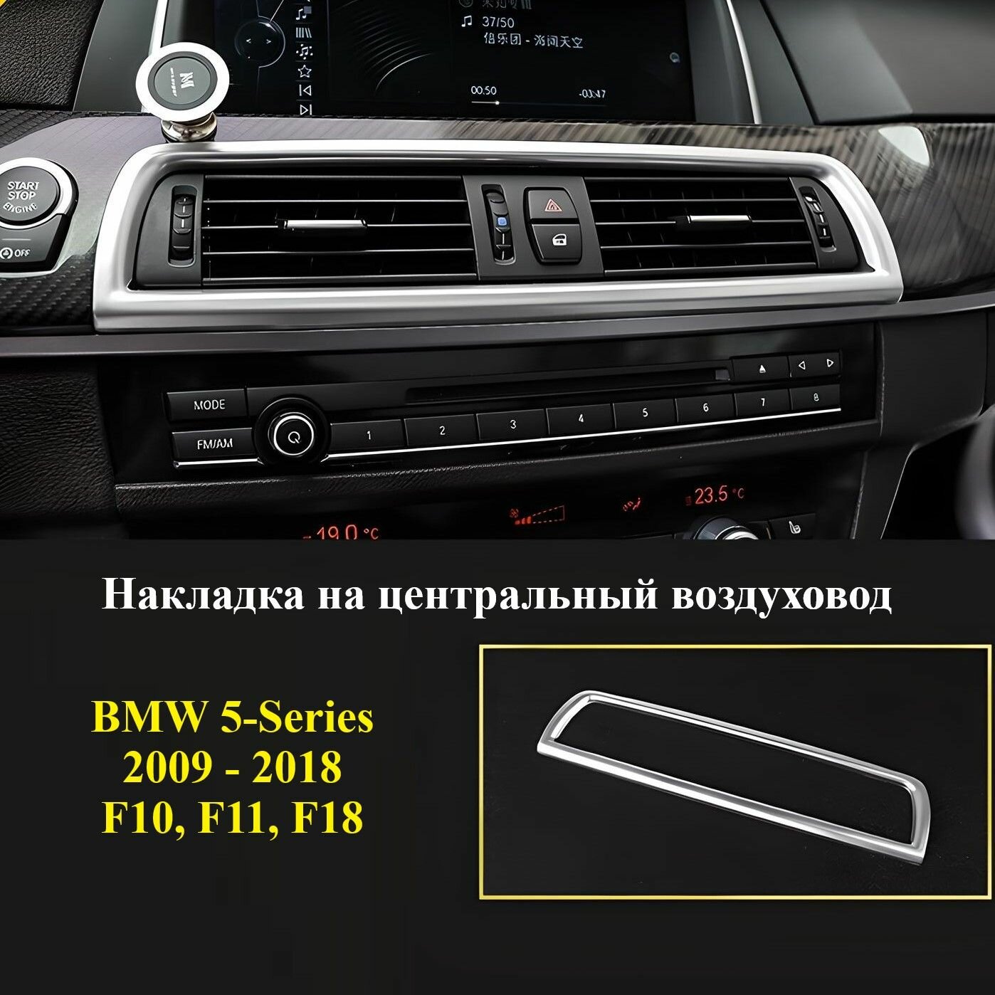 Накладка на воздуховод БМВ 5