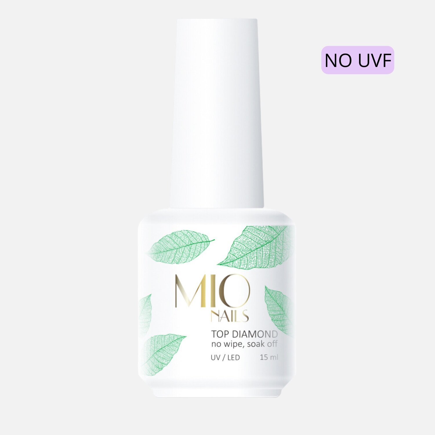 Топ для гель-лака без липкого слоя MIO Nails Diamond No UVF 15 мл без UV-фильтра