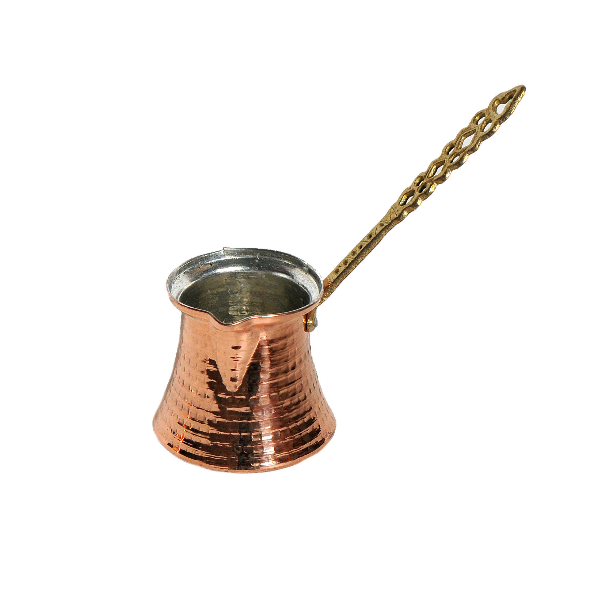 Турецкая медная турка ручной работы, "Grand bazar by Naturel", 350мл.