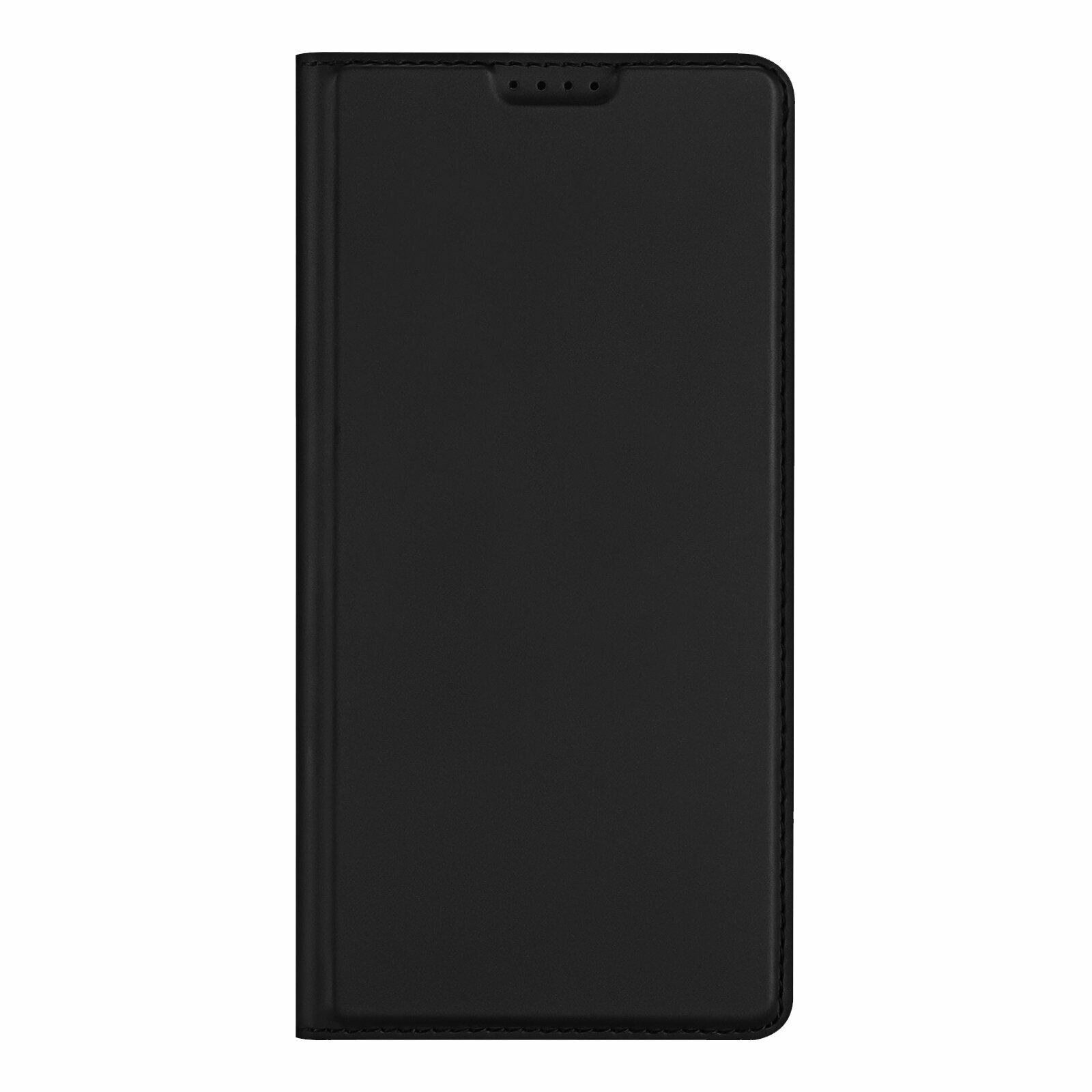 Чехол книжка из PU кожи черного цвета от Dux Ducis для Google Pixel 10 и 10 Pro, серия Skin Pro Series Case