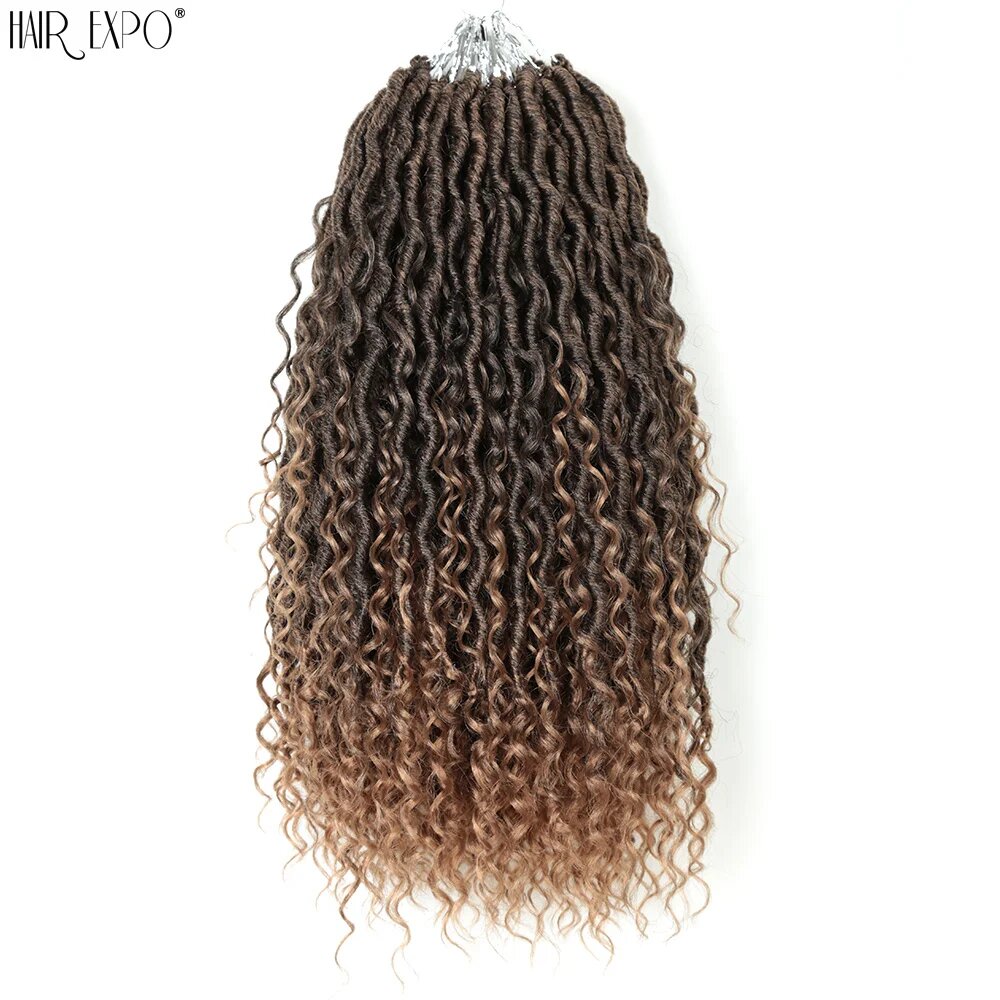 Дреды из синтетики Hair Expo T1B/27, 22 дюйма, 6 шт.