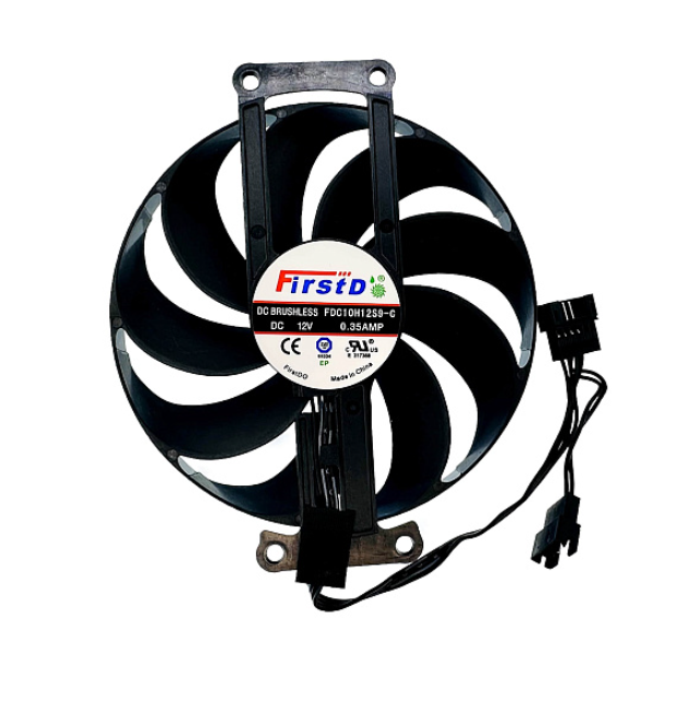 Вентилятор для видеокарты Asus Dual GTX1660, 6Pin+6Pin, 86mm, S 28mm, FDC10H12S9-C