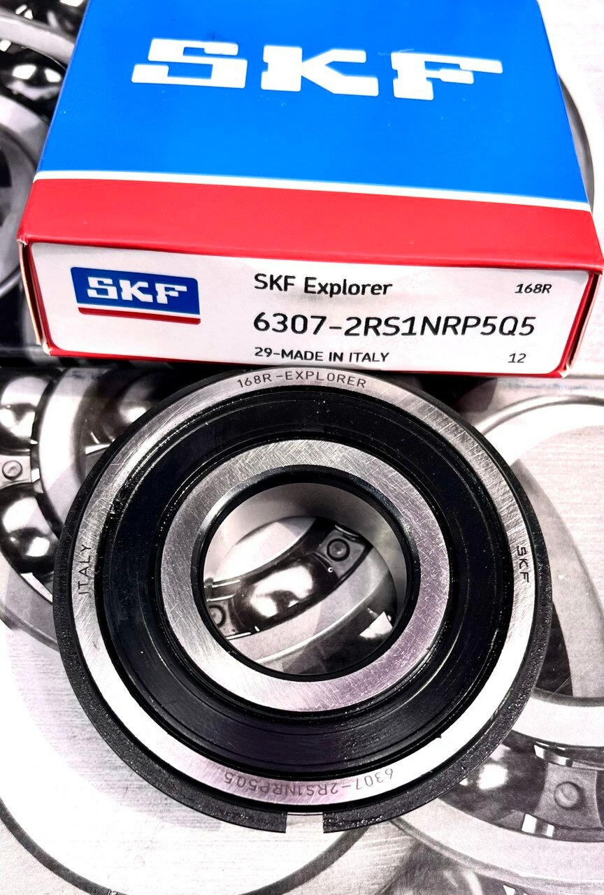 Подшипник первичного вала Газель закрытый 6307-2RS SKF (750307) 35x80x21мм (50307)