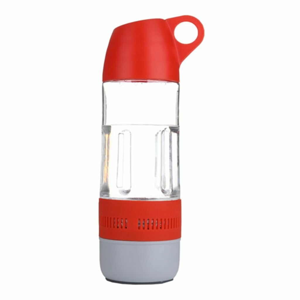 Умная колонка, Портативный Bluetooth-динамик с чашкой для воды-красный