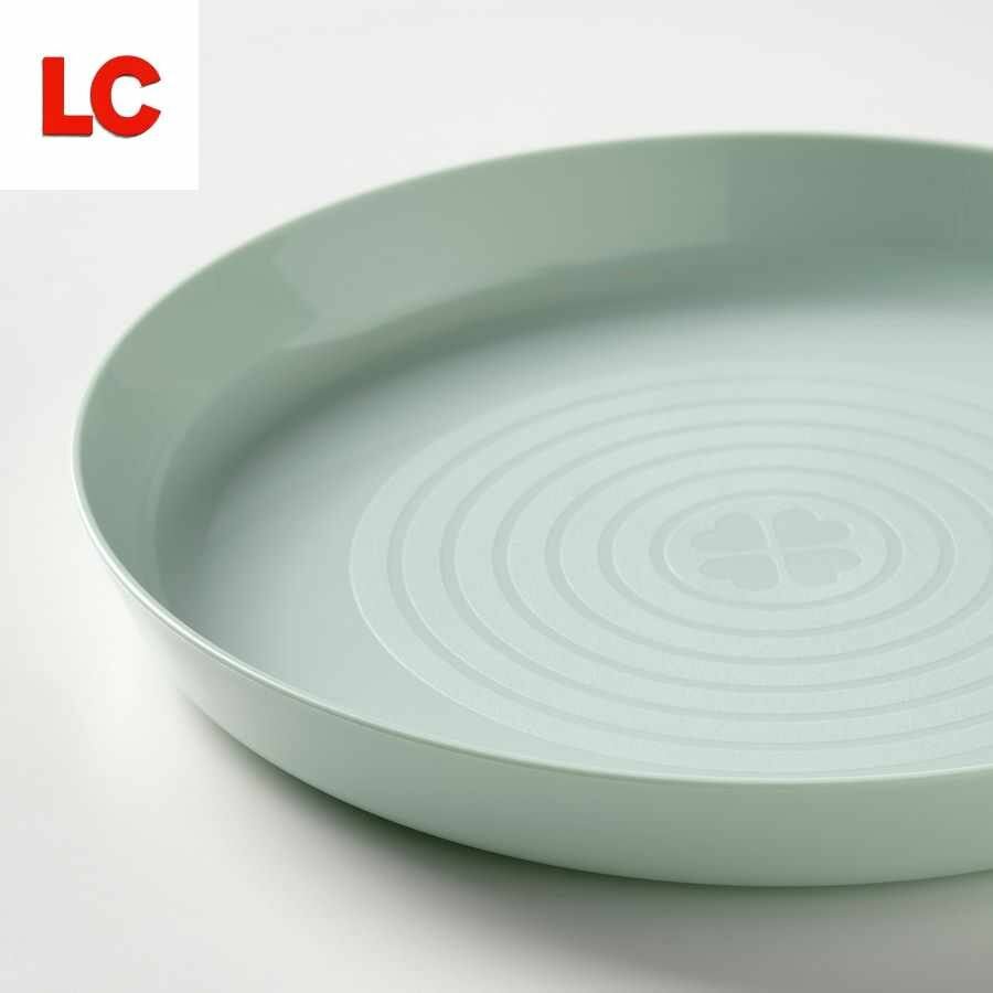 Набор тарелок Икеа Калас, 6 шт, пластиковый, разноцветный Ikea Kalas-ROMANTIC HONE