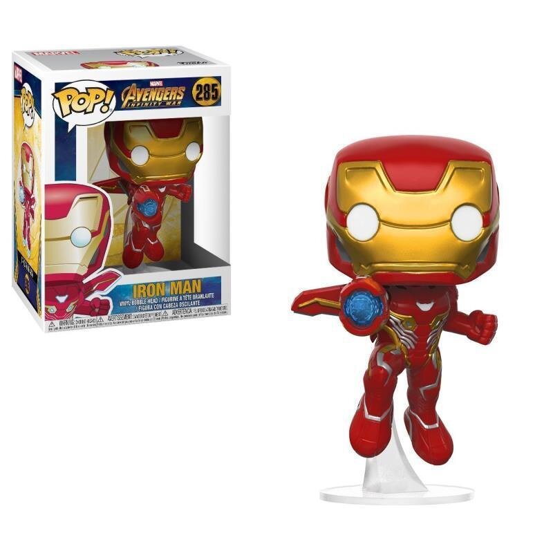 Ключодържател POP Marvel Avengers, Funko, с фигурки Железный человек, Грут и Бэтмен