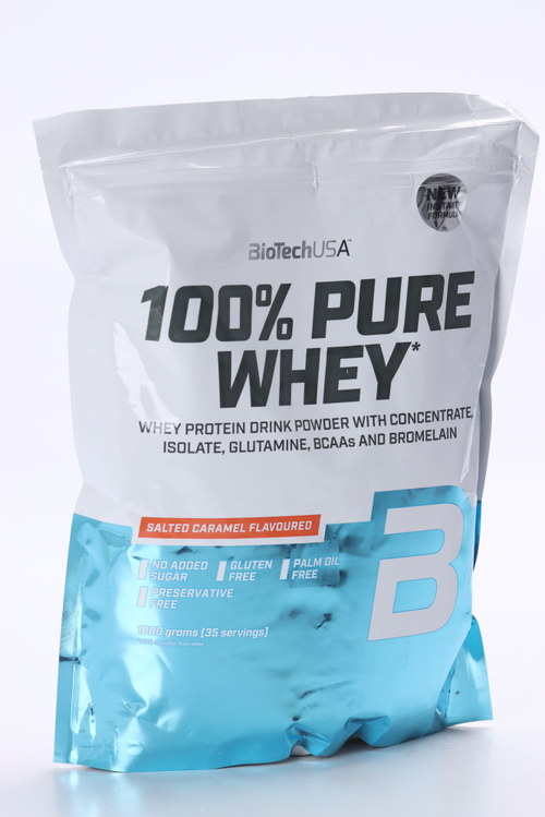 BioTech Pure Whey 454g (Соленая Карамель)