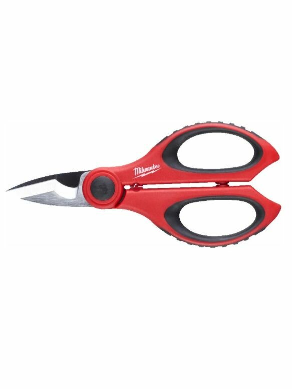 Ножницы электрика Milwaukee ForceAdjustment 4932478620, красные, пластиковые рукоятки