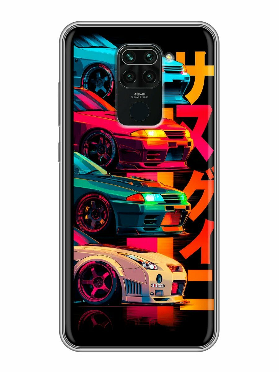 Чехол для Xiaomi RedMi Note 9 с принтом япония аниме (Сяоми Редми Нот 9)