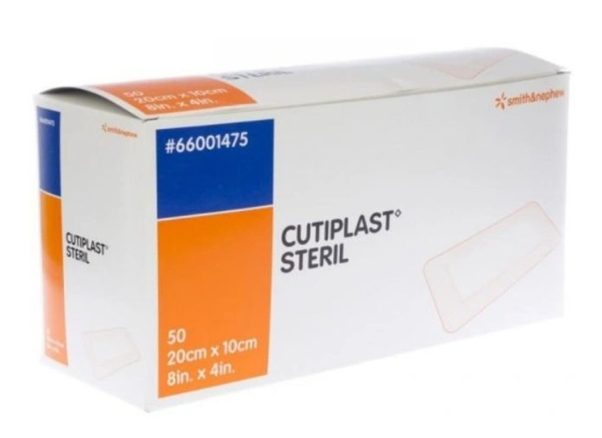 Стерильная повязка на рану Smith & Nephew CUTIPLAST 20 x 10 см 50 шт.