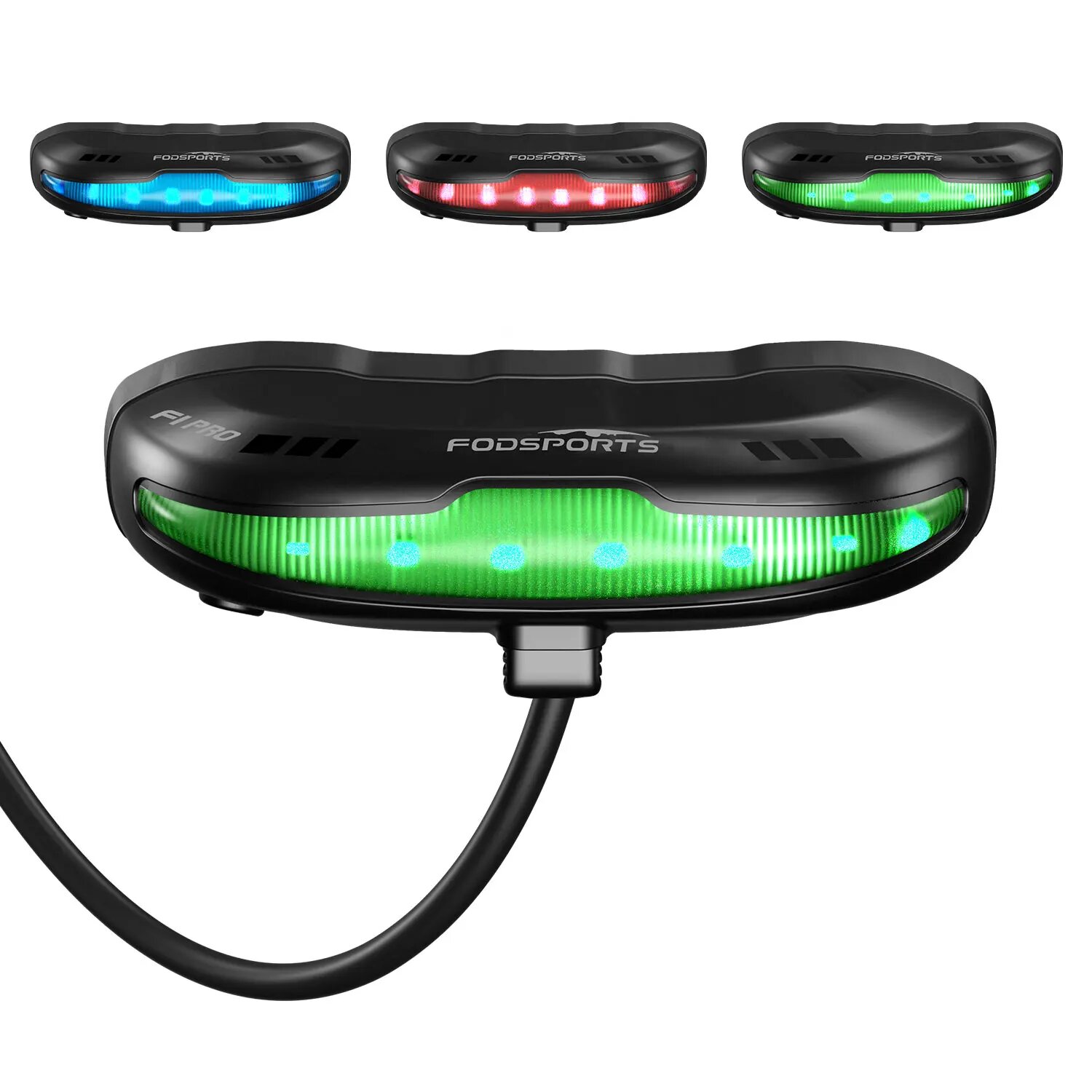 Fodsports F1 Pro мотогарнитура для шлема, Мотоциклетный домофон Bluetooth Шлем Гарнитура с FM-радио, 3 звуковых эффекта, сигнальная лампа