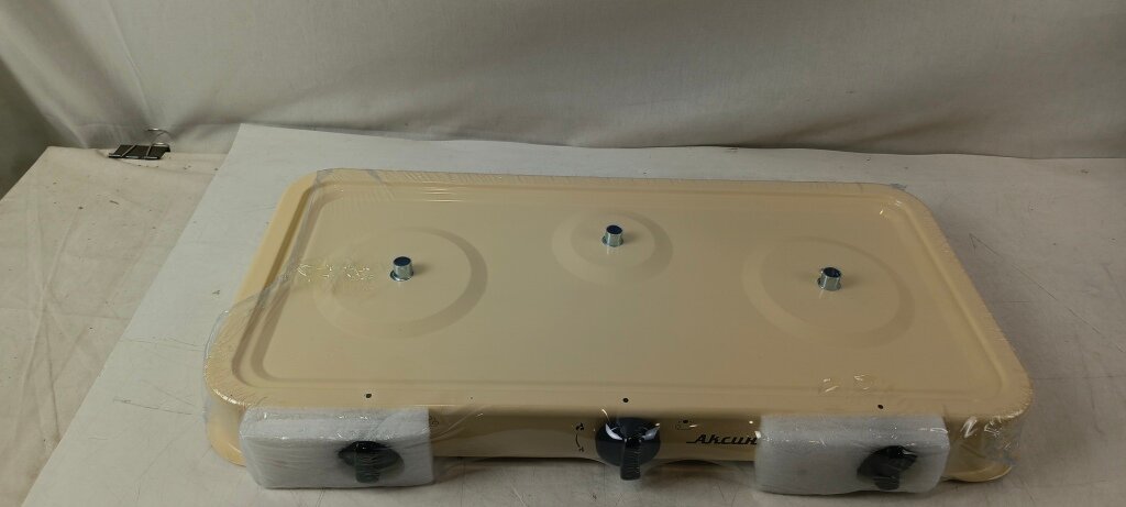 Газовая плита аксинья КС-107 трехконфорочная,бежевый (1453350)