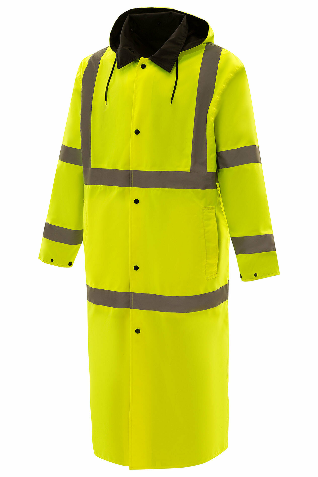 Плащ спектротек "премиум", сигнальный, двухсторонний, желтый