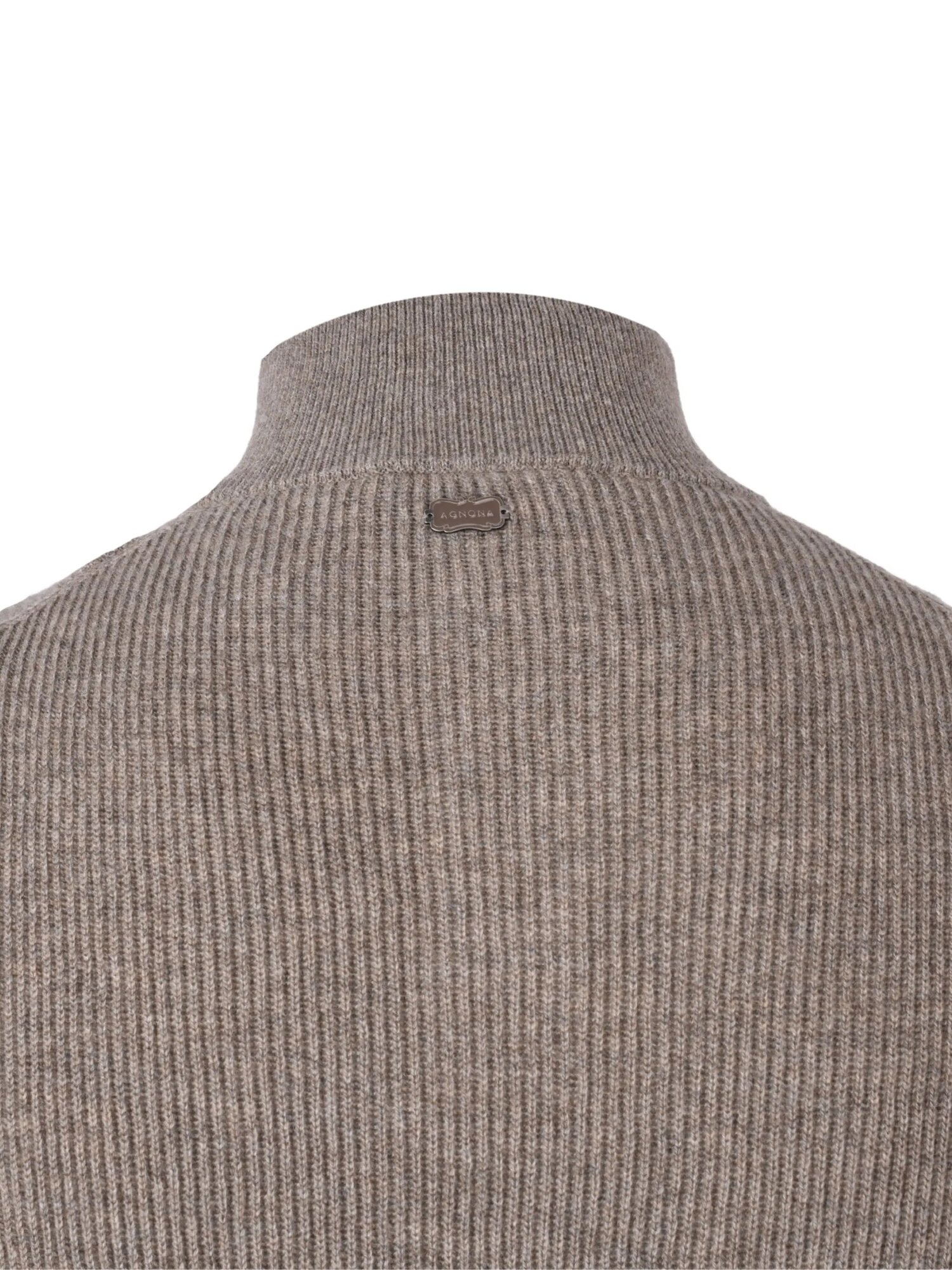 Джемпер Agnona Button turtle neck jumper, размер XL, разноцветный — фото 1