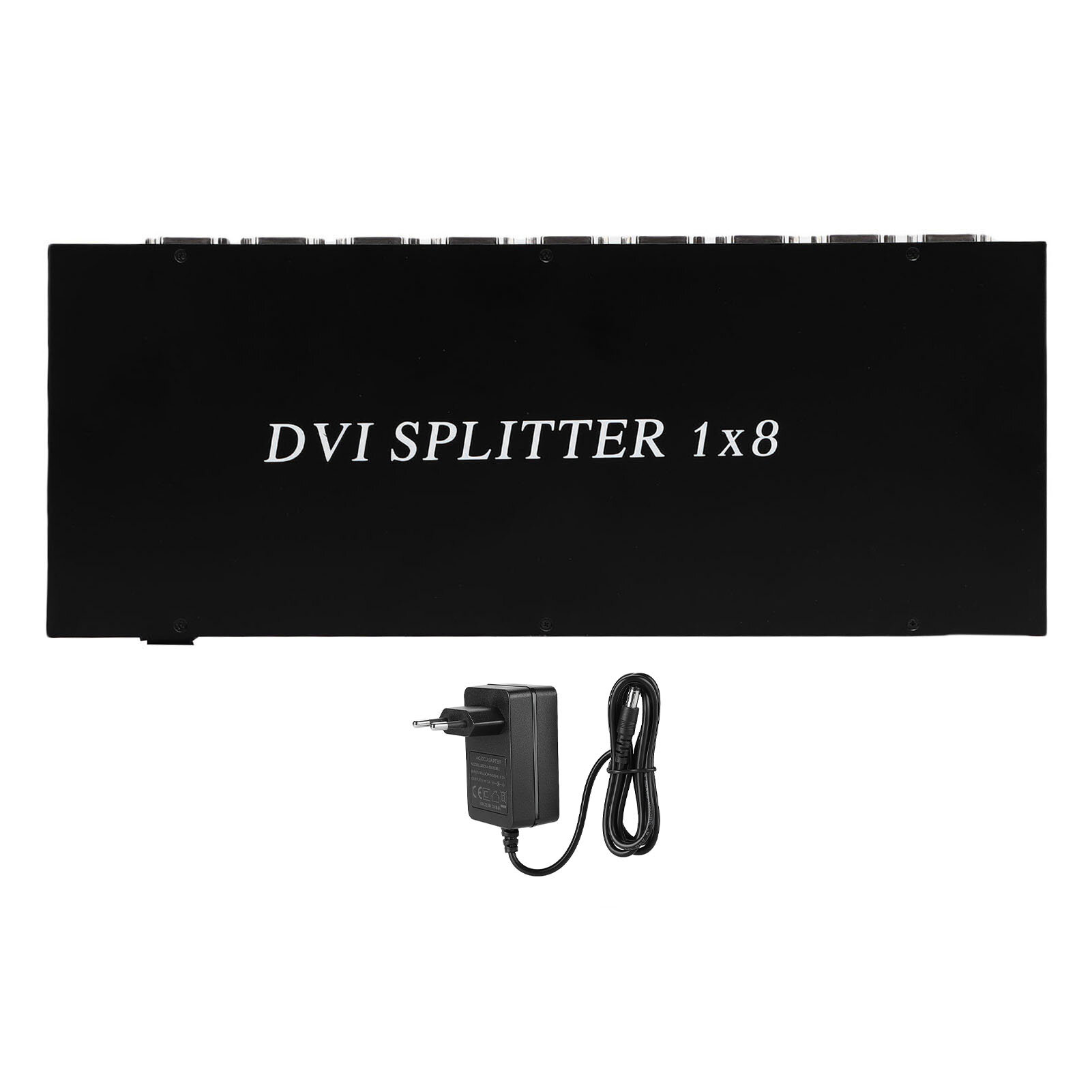 8 Port DVI Splitter 1 в 8 Out DVI 1.3 Видео Сплиттер 4K 30 Гц Эдид Система управления и играйте для конференции Multimedia Surecke Eu Plug