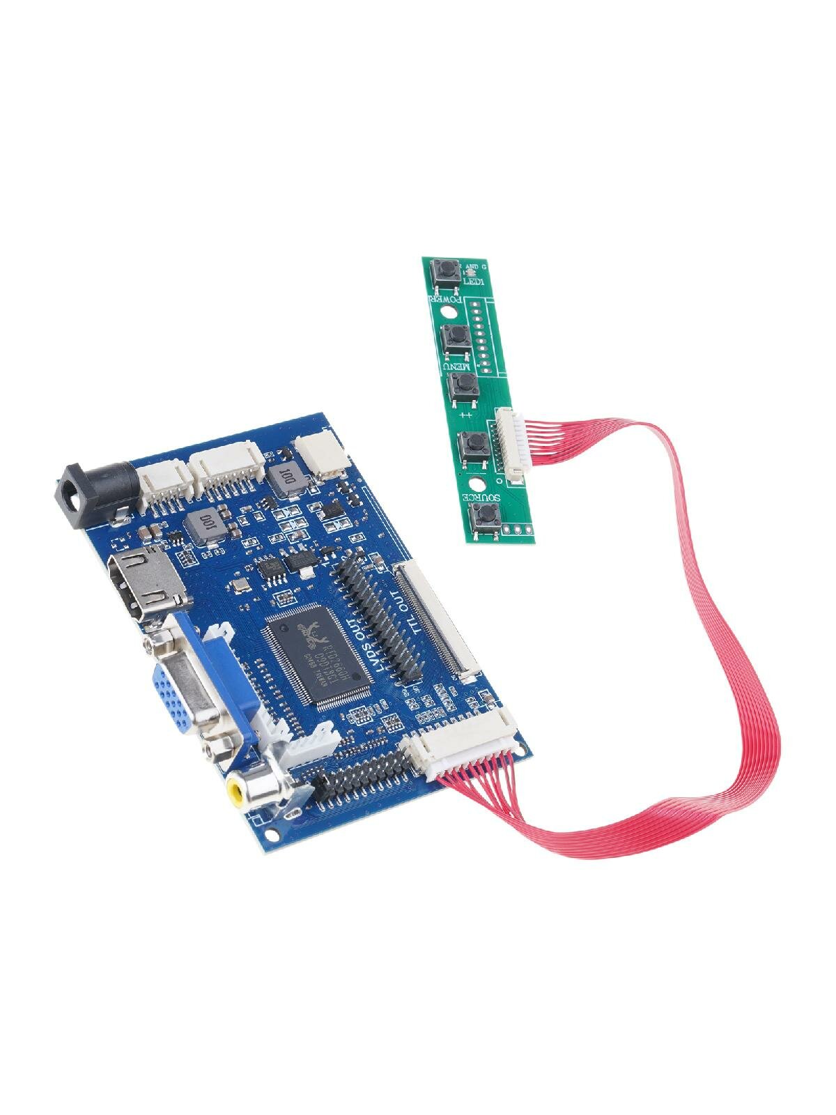 AT070TN90 Driver Board LCD Screen Controller HDMI-compatible AT070TN92 AT070TN94 Micro USB 50 Pins Drive Board