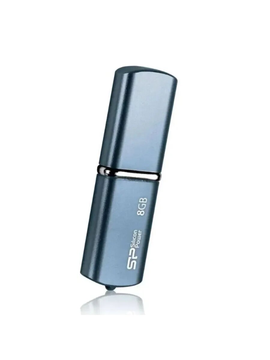 8 ГБ LuxMini 720 SP008GBUF2720V1D синий USB 2.0 A